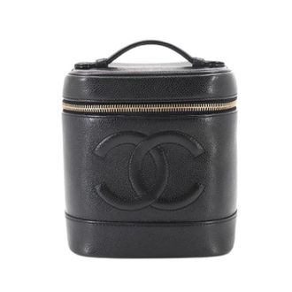 Chanel Sac Vanity Pre-owned - Femme - Pre-owned - Noir - Taille: ONE Size