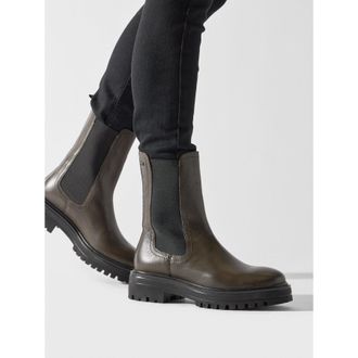 s.Oliver Klassische Stiefeletten s.Oliver 5-25418-41 Khakifarben