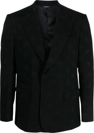 Dolce & Gabbana Homme, Costumes, Noir, Taille: L Sicilia Jacket