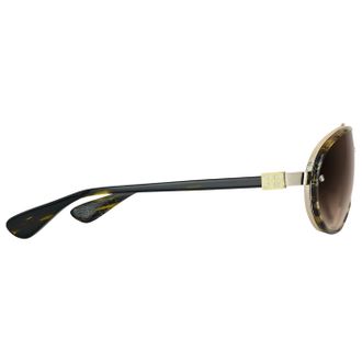 Bugatti Preloved - Bugatti Mens 58mm Dark Tortoise White Gold Sunglasses 10-Dt-Wg One Color