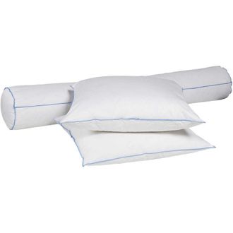 Someo Pack oreiller et traversin moelleux/ferme duvet de canard anti-allergènes Someo 180