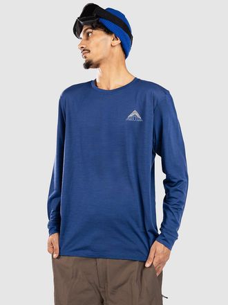 Patagonia Cap Cool Merino Blend Graphic Funktionsshirt clement blue