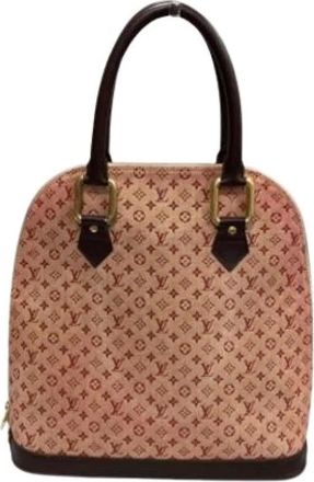 Louis Vuitton Sac &agrave; main vintage en toile Pre-owned - Femme - Pre-owned - Rouge - Taille: ONE Size