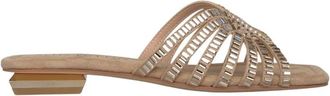 Alma En Pena Alma EN Pena, Femme, Chaussures, Beige, Taille: 42 EU Sandale Plate Pelle