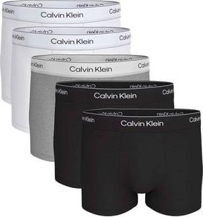 Calvin Klein Lot de 5 boxers &agrave; logo en coton