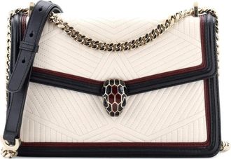 Bulgari Serpenti Forever Shoulder Bag Quilted Leather Small crossbody bag - Mehrfarbig