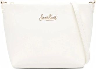 MC2 Saint Barth Femme, Sacs, Blanc, Taille: ONE Size Leather 10 Pochette