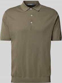 People of Shibuya Poloshirt mit Seitenschlitzen Modell NITO