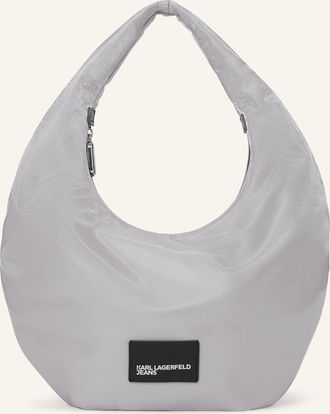 Karl Lagerfeld Karl Lagerfeld Jeans Schultertasche silber