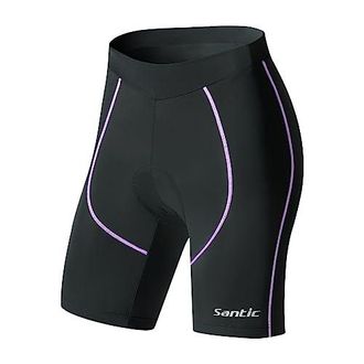 Santic Cuissard Cycliste Femme Rembourr&eacute; Cuissard Cyclisme Cuissard Velo Short Cycliste Violet EU XXXL