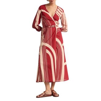 mare di latte Robe portefeuille Lise - Femme - Robes - Multicolore - Taille: 34 FR