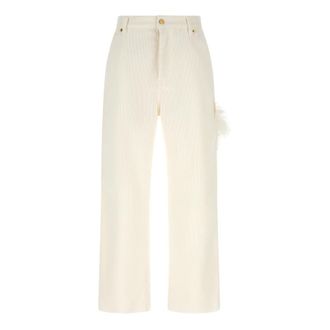 Darkpark Lisa Hose - - Trousers - Damen - Wei&szlig; - W24