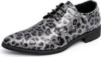 Minitoo Chaussures basses à lacets pour homme - Fashion Business Oxfords, Y288 Noir, 38 EU