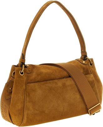 Isabel Marant Suede Shoulder Bag - Cognac