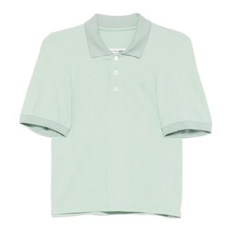 Maison Margiela 699 Polohemd - - Tops - Damen - Gr&uuml;n - XS