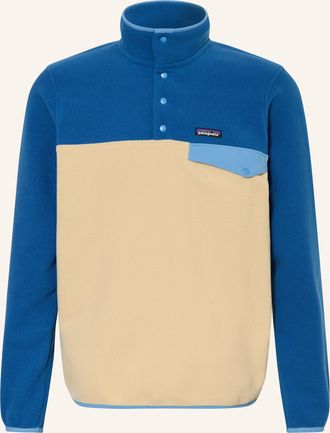Patagonia Fleecepullover Synchilla Snap-T blau