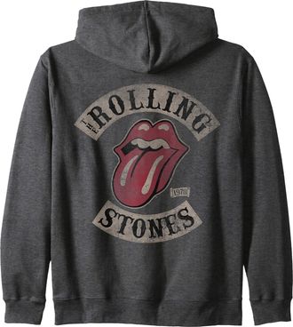 THE ROLLING STONES Offizielles The Rolling Stones Vintage Tour 1978 Dunkel Grau Kapuzenjacke