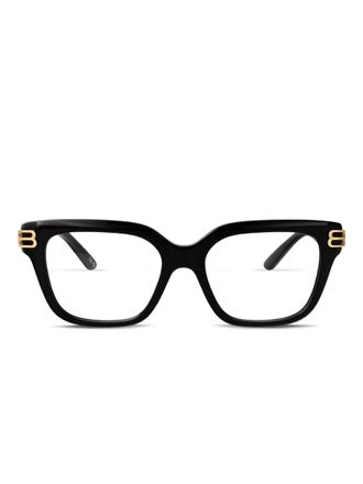Balenciaga lunettes de vue à monture rectangulaire - Noir