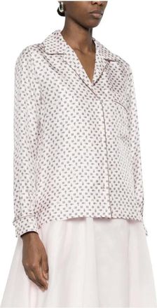 Max Mara Femme, Blouses et Chemises, Rose, Taille: 42 FR Shirt Cachemire