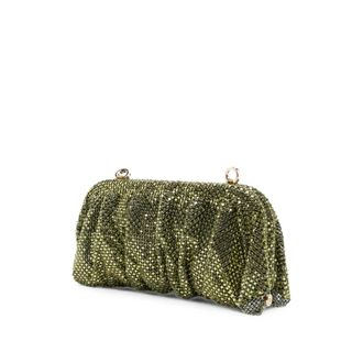 Benedetta Bruzziches Grand Clutch - Green