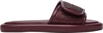 Michael Kors Pantoletten MICHAEL Michael Kors 40F5SKFA3S Dunkelrot