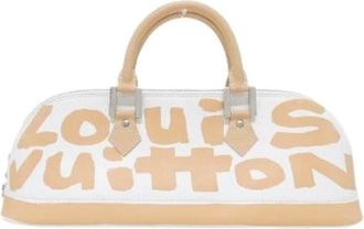 Louis Vuitton Pre-owned Sac Alma Graffiti Horizontal en Cuir Enduit - Femme - Pre-owned - Beige - Taille: ONE Size