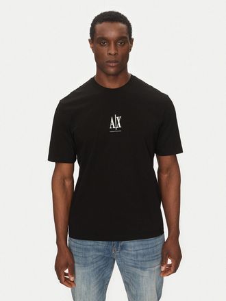 A|X Armani Exchange T-Shirt XM000363 AF12308 UC001 Schwarz Regular Fit