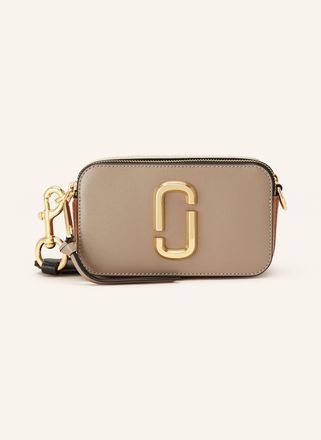 Marc Jacobs Saffiano-Umhängetasche Snapshot beige