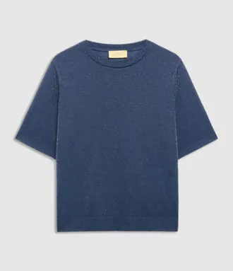 Momoni Tee Shirt Iora Blu