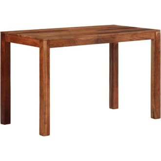vidaXL Esstisch 120x60x76 cm Massivholz Akazie vidaXL
