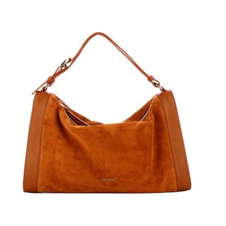 Coccinelle Sac &agrave; main Elinor Suede Bi - Femme - Sacs - Brun - Taille: ONE Size