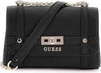 Guess Emilee Mini Convertible Crossbody Flap Black
