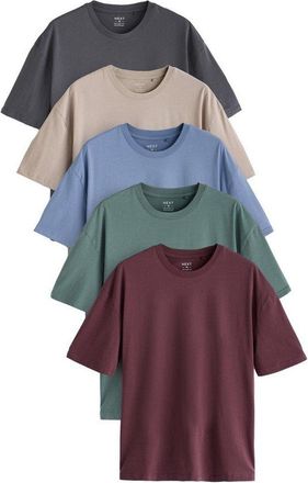 Next T-Shirt Relaxed Fit T-Shirts, 5er Pack (5-tlg)