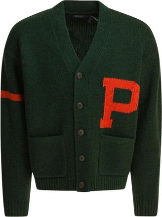 Ralph Lauren Homme, Pulls, Vert, Taille: S Cardigan avec Poches
