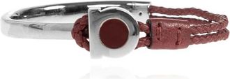 Ferragamo Homme, Accessoires, Rouge, Taille: M Bracelet avec logo