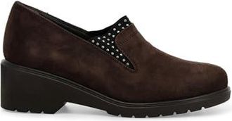 Melluso Mocassins en Daim Marron pour Femme r35738z 37.5