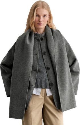 Marc O'Polo Outdoorjacke aus Doubleface-Wolle-Mix