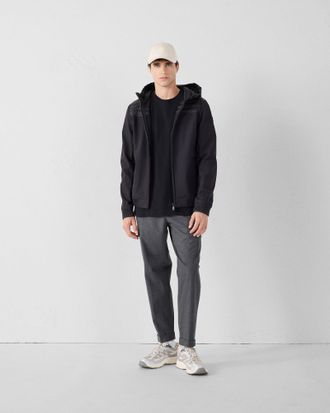 Jott Doudoune bi-mati&egrave;re softshell Noir Paco 2.0 - Taille XXL