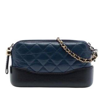 Chanel Sac bandouli&egrave;re vintage Pre-owned - Femme - Pre-owned - Bleu - Taille: ONE Size