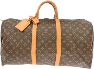 Louis Vuitton unisex, Pre-owned, Brun, Taille: ONE Size Sac Keepall Pre-owned