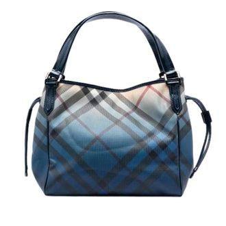 Burberry Sac &agrave; main Bilmore Pre-owned - Femme - Pre-owned - Bleu - Taille: ONE Size