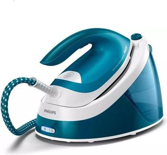 Philips Home PerfectCare Compact Essential GC6840/20 Dampfb&uuml;gelstation 2400 w Blau - Philips