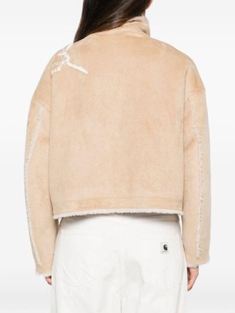 Ermanno Scervino Linen Embroidered Jacket - Beige