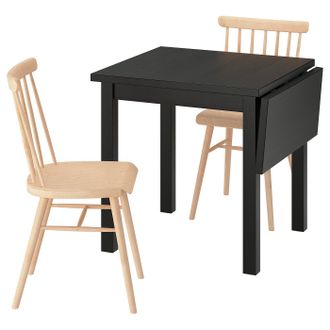IKEA NORDVIKEN / H&Ouml;GVED Tisch und 2 St&uuml;hle