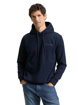 Tom Tailor Herren 1048635 Hoodie Sweatshirt, 10668-sky Captain Blue, XXL
