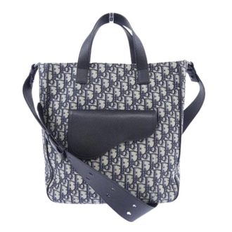 Dior Pre-owned Oblique Jacquard Tote Bag - - Pre-owned - Damen - Blau - ONE SIZE