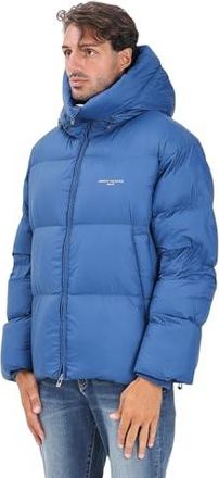 A|X Armani Exchange Doudoune bleu vif pour homme avec logo S, bleu, XL