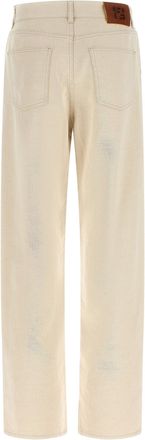 Fendi FF Reverse Jeans - Cream