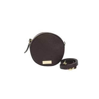 Pompei Donatella Femme, Sacs, Brun, Taille: ONE Size Sac Bandouli&egrave;re en Cuir de Luxe