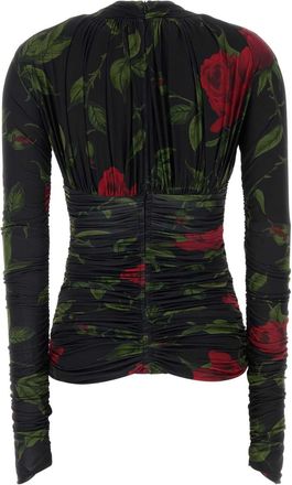 Blumarine Fiore Blouse - Black
